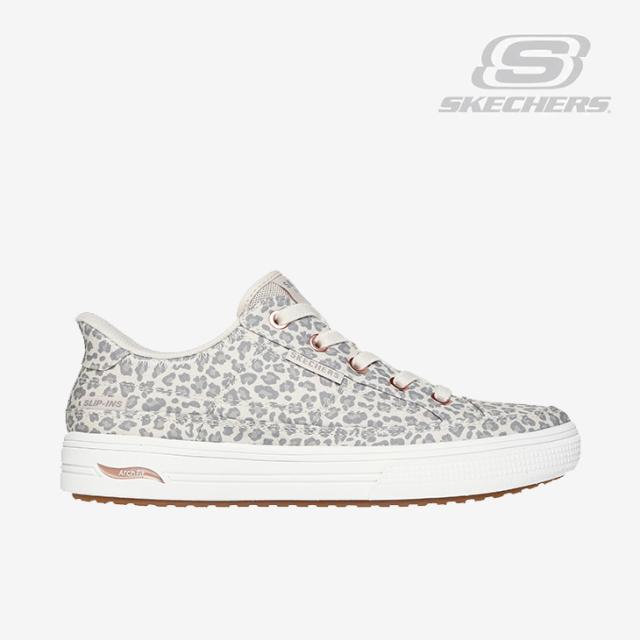・SKECHERS｜W Slip-Ins Arch Fit Arcade Wild Nite/ スケッチャーズ/スリップインズ アーチ フィット アーケード ワイルド ナイト/レオパード #