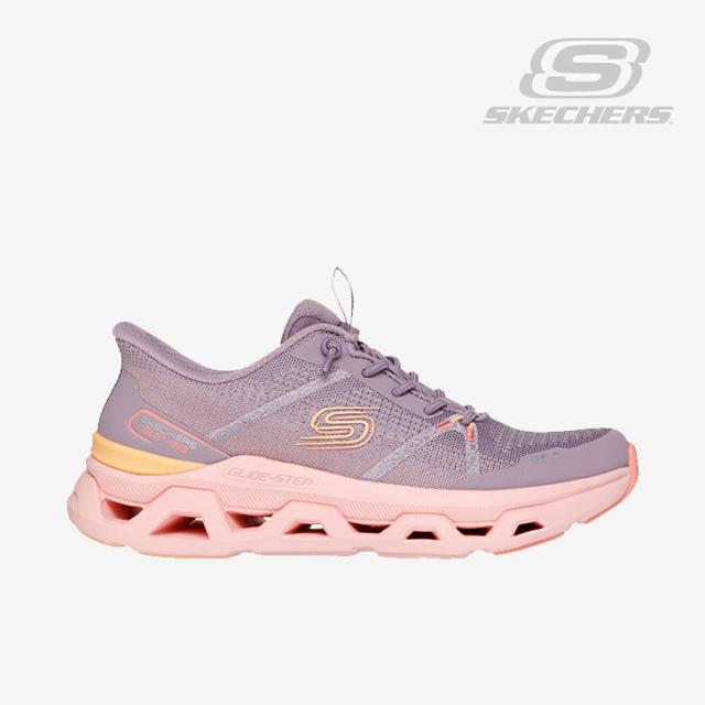 ・SKECHERS｜W Slip-Ins Glide-Step Altus Fast Lane/ スケッチャーズ/スリップインズ グライド ステップ アルタス ファスト レーン/ラベンダーｘマルチ #