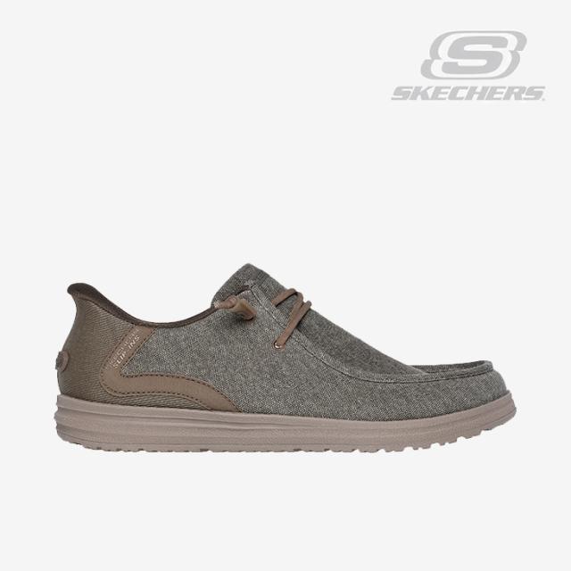 ・SKECHERS｜Slip-Ins Relaxed Fit Melson Coronado/ スケッチャーズ/スリップインズ リラックスド フィット メルソン コロナド/カーキ #