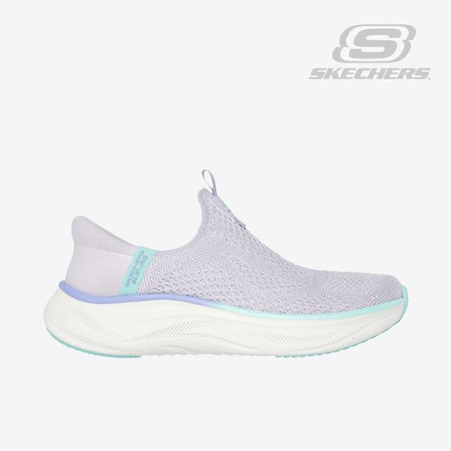 ・SKECHERS｜W Slip-Ins Skech Cloud Dreamy Hues/ スケッチャーズ/スリップインズ スケッチ クラウド ドリーミー ヒューズ/ラベンダーｘアクア #