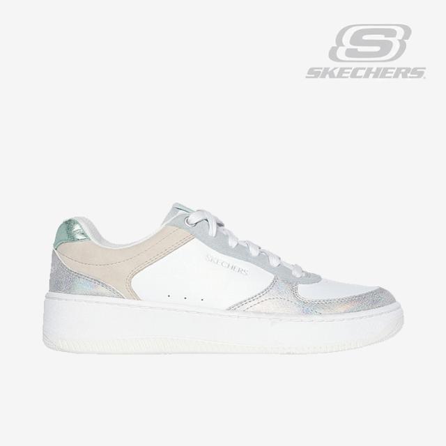 ・SKECHERS｜W Sport Court 2.0  Pretty Factor/ スケッチャーズ/スポート コート プリティ ファクター/ホワイトｘマルチ #