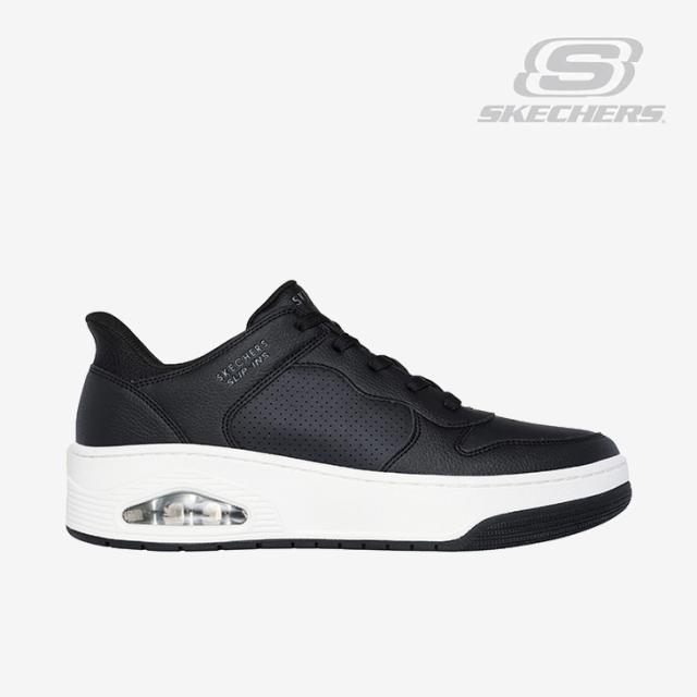 ・SKECHERS｜Slip-Ins Uno Court Acacia/ スケッチャーズ/スリップインズ ウノ コート アカシア/ブラック #