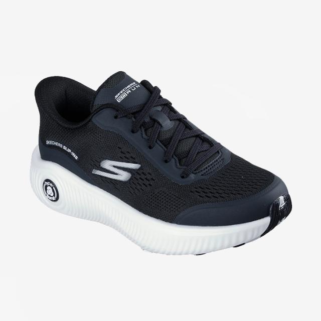 ・SKECHERS｜W Slip-Ins Go Run Anywhere/ スケッチャーズ/スリップインズ ゴーラン エニウェア/ブラックｘホワイト # SKECHERS｜W Slip-Ins Go Run Anywhere/ スケッチャーズ/スリップ