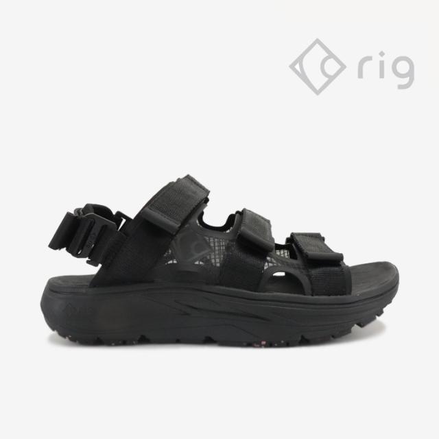 ・RIG｜Kuvaa 2.0 Recovery Sandal/ リグ/クーバ リカバリー サンダル/ブラック #