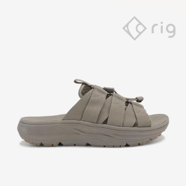 ・RIG｜Wadu Slide Recovery Sandal/ リグ/ワドゥ スライド リカバリー サンダル/トープ #