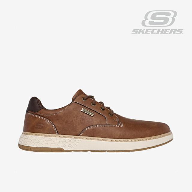 ・SKECHERS｜Garlan Pryor Extra Wide Fit/ スケッチャーズ/ガーラン プライヤー エクストラ ワイド フィット/ブラウン #