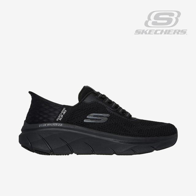 ・SKECHERS｜Slip-Ins D Lux Walker 2.0 Rezinate Extra Wide/ スケッチャーズ/スリップインズ デラックス ウォーカー レジネート エクストラ ワイド/ブラック #