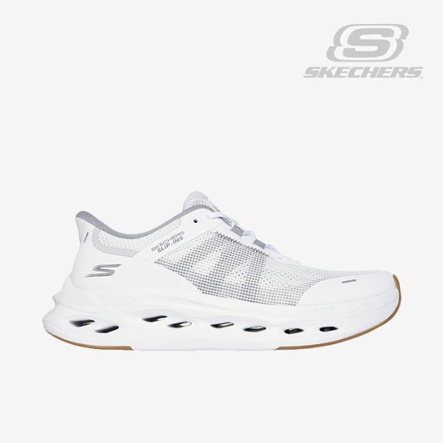 ・SKECHERS｜Slip-Ins Max Cushioning Glide-Step Aberdeen/ スケッチャーズ/マックス クッショニング グライド ステップ アバディーン/ホワイト #