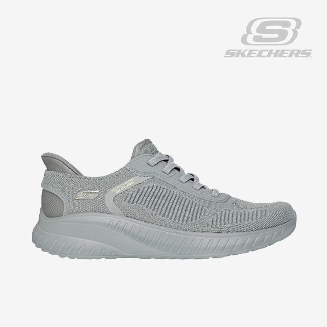 ・SKECHERS｜W Slip-Ins Bobs Sport Squad Chaos Wide Fit/ スケッチャーズ/スリップインズ ボブス スポート スクワッド カオス ワイド フィット/オリーブ #