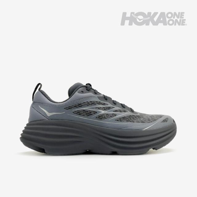 ・HOKA ONE ONE｜Bondi 8 TS Caged/ ホカ オネ オネ/ボンダイ 8 テック ステルス ケイジド/チャコールグレー #