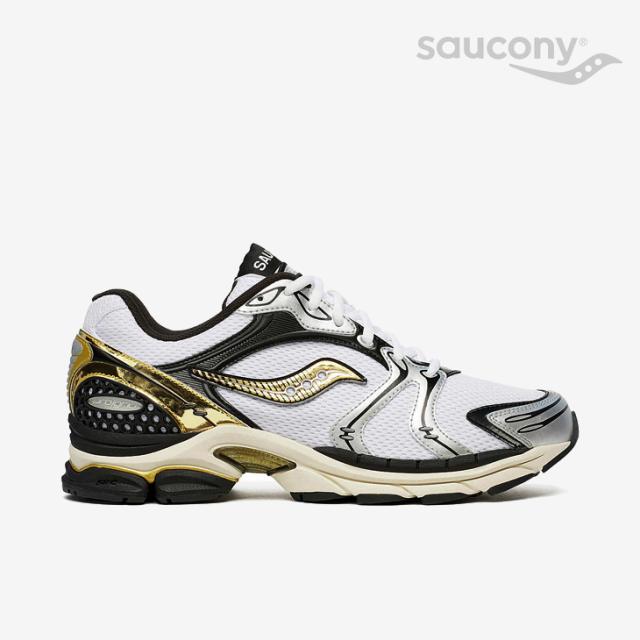 ・SAUCONY｜Progrid Triumph 4 Retro Tech/ サッカニー/プログリッド トライアンフ レトロ テック/ゴールドｘクローム #