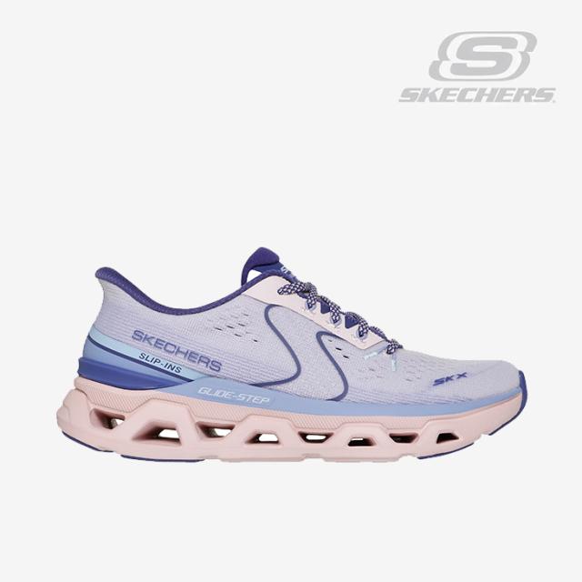 ・SKECHERS｜W Slip-Ins Glide-Step Altus Adrenaline Rush/ スケッチャーズ/スリップインズ グライドステップ アルタス アドレナリン ラッシュ/ピンクｘブルー #