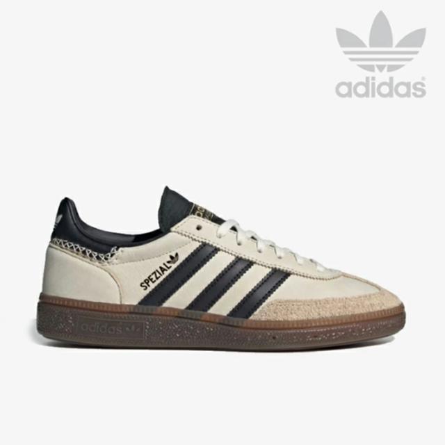 ・ADIDAS Originals｜W Handball Spezial Leather/ アディダス/ハンドボール スペツィアル レザー/ワンダーホワイトｘコアブラック #