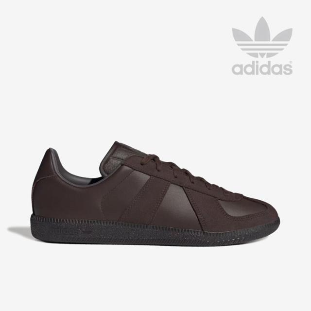 ・ADIDAS Originals｜BW Army German Trainer Suede/ アディダス/ブンデス ヴェア ビーダブル アーミー レザー ジャーマン トレーナー/ダークブラウンｘダークブラウン #