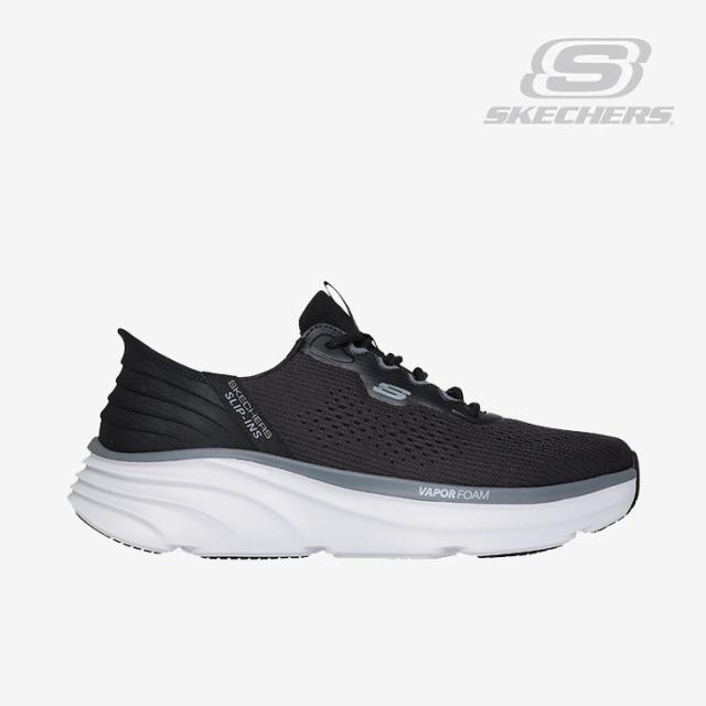 ・SKECHERS｜Slip-Ins D Lux Vapor Relaxed Fit/ スケッチャーズ/スリップインズ デラックス べーパー リラックスド フィット/ブラックｘチャコール #