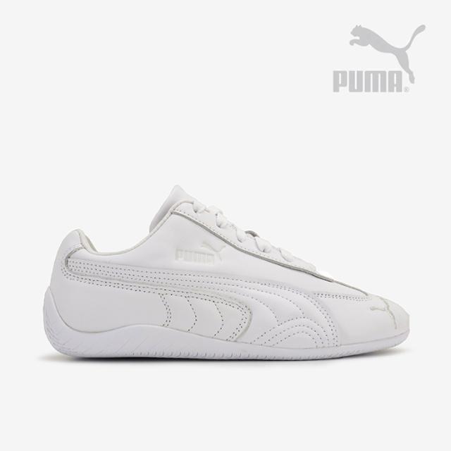 ・PUMA｜Speedcat Full Lether/ プーマ/スピード キャット フル レザー/プーマホワイトｘフェザーグレー #