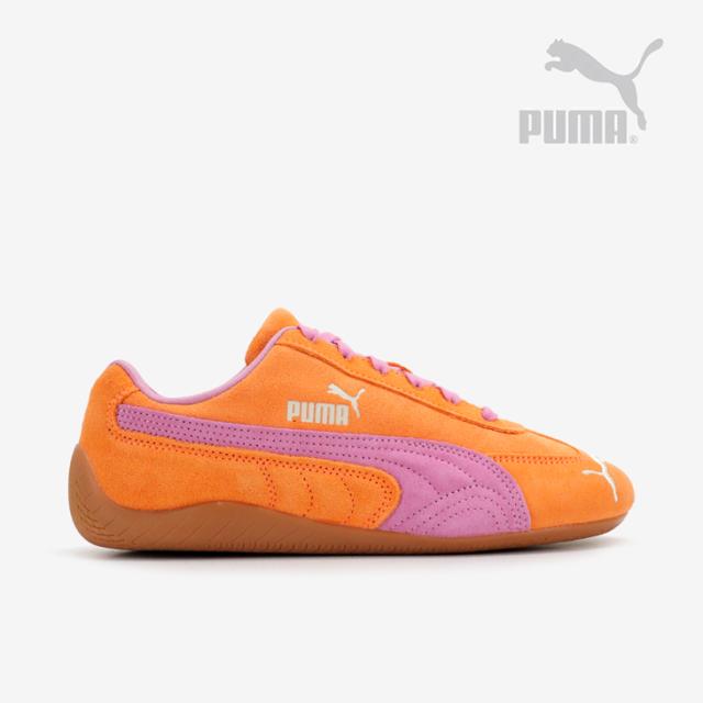 ・PUMA｜Speedcat OG Suede/ プーマ/スピードキャット オリジナル スエード/オレンジグロｘポイズドピンク #