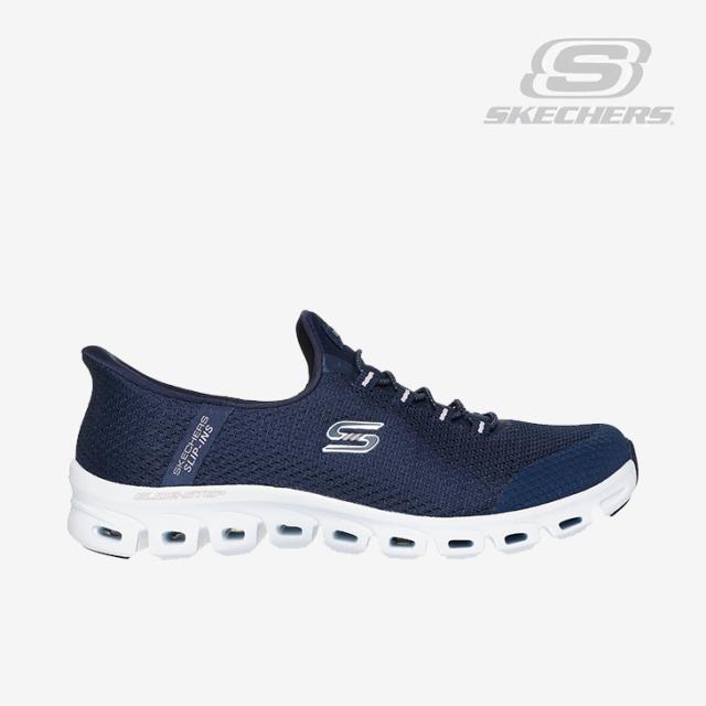 ・SKECHERS｜W Slip-Ins Glide-Step Pursuit/ スケッチャーズ/スリップインズ グライドステップ パースート/ネイビー #