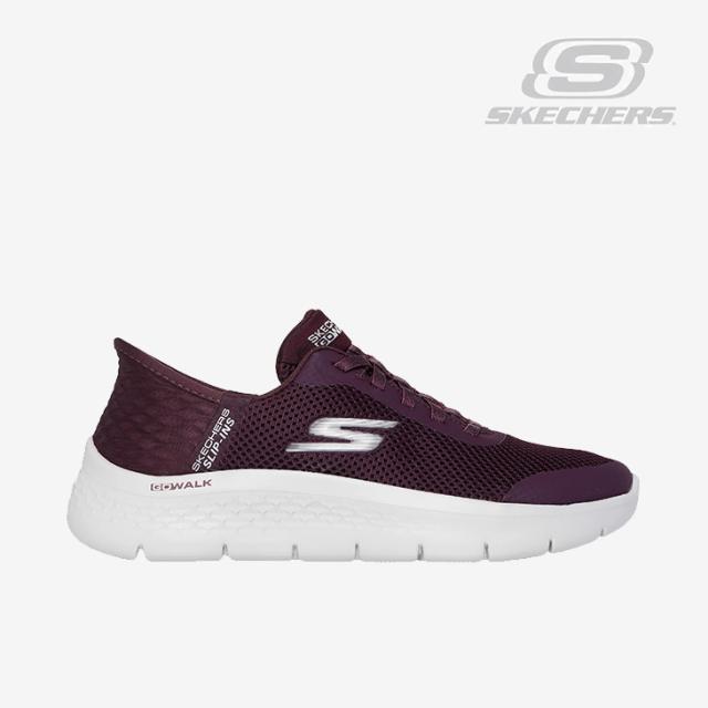 ・SKECHERS｜W Slip-Ins Go Walk Flex Grand Entry/ スケッチャーズ/スリップインズ ゴーウォーク フレックス グランド エントリー/バーガンディー #