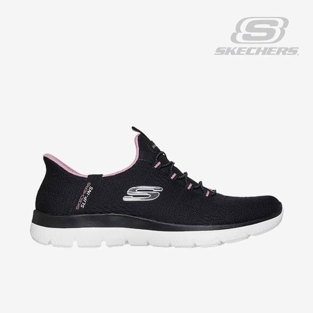 ・SKECHERS｜W Slip-Ins Summits-Dream Chaser/ スケッチャーズ/スリップインズ サミッツ ドリーム チェイサー/ブラックｘモーブ #
