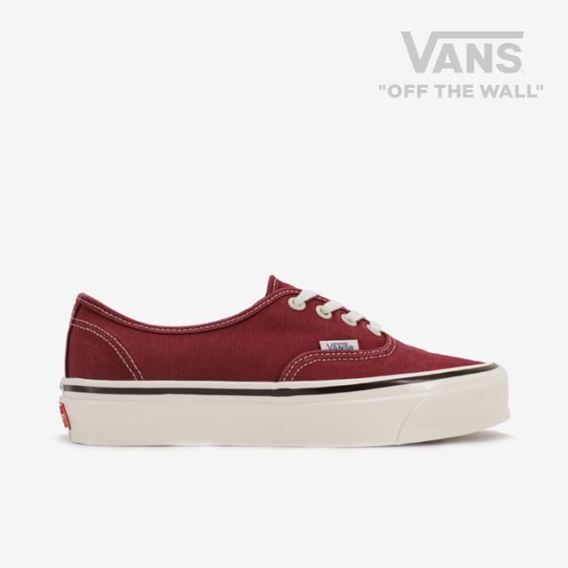 ・VANS Premium｜Authentic 44 Lx Washed 12oz Duck Canvas/ ヴァンズ/オーセンティック ラックス ウォッシュド 12オンス ダック キャンバス/ボルドーレッド #