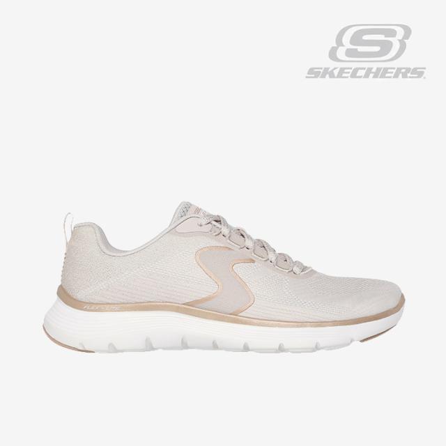 ・SKECHERS｜W Flex Appeal 5.0 Luxe Glow/ スケッチャーズ/フレックス アピール ラックス グロウ/ナチュラルｘゴールド #