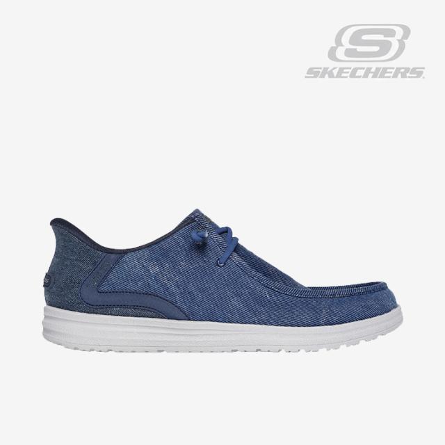 ・SKECHERS｜Slip-Ins Melson Coronado Relaxed Fit/ スケッチャーズ/スリップインズ メルソン コロナド リラックスド フィット/デニム #