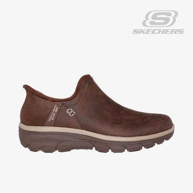 ・SKECHERS｜W Slip-Ins Easy Going Modern Hour/ スケッチャーズ/スリップインズ RF イージー ゴーイング モダン アワー/チョコレート #