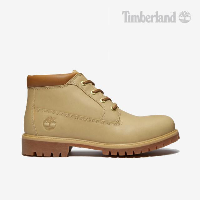 ・TIMBERLAND｜Premium WP Chukka Boot Full Grain Leather/ ティンバーランド/プレミアム ウォータープルーフ チャッカ ブーツ フル グレイン レザー/ミディアムベージュ #