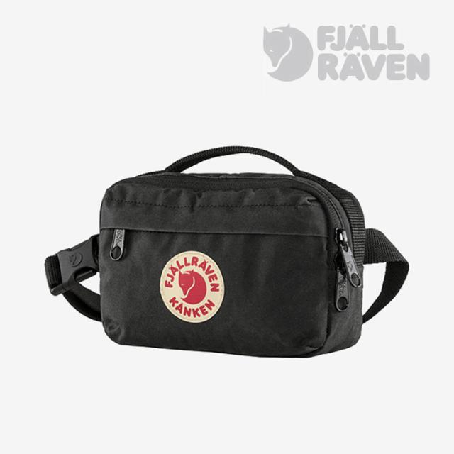 ・FJALLRAVEN｜Kanken Hip Pack/ フェールラーベン/カンケン ヒップ パック/ブラック #