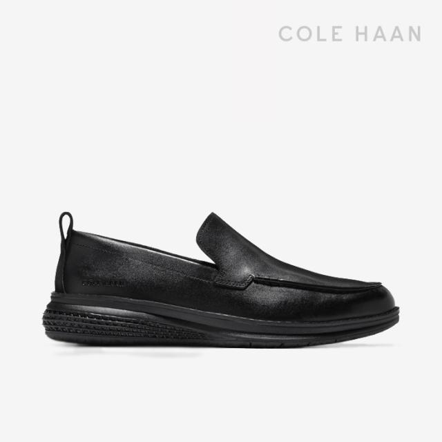 ・COLE HAAN｜OriginalGrand Energyweave Venetian Loafer Leather/ コール ハーン/オリジナルグランド エナジーウィーヴ ヴェネチアン ローファー レザー/ブラックｘブラック #