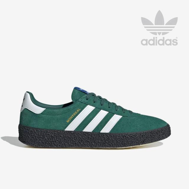 ・ADIDAS Originals｜Montreal Remaster Suede/ アディダス/モントリオール リマスター スエード/カレッジグリーンｘフットウェアホワイト #
