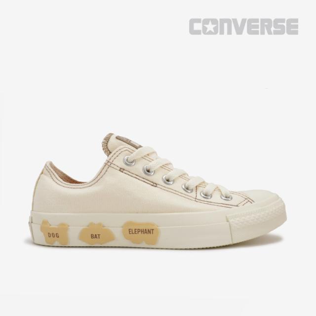 ・CONVERSE｜×Tabekko Doubutsu All Star BS Slip Ox / コンバース/たべっ子どうぶつ オール スター ビスケット スリップ オックス/オフホワイト #