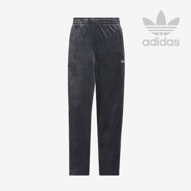 ・ADIDAS Originals｜Firebird Track Pants Jersey Velour/ アディダス/ファイヤーバード トラック パンツ ジャージ ベロア/ダークグレー #