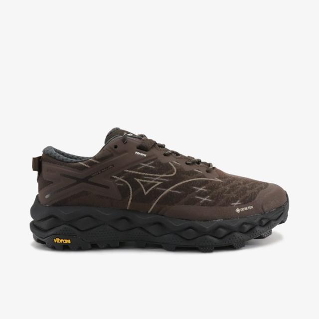 ・MIZUNO｜Wave Mujin LS GTX RB-LINE Vibram/ ミズノ/ウェーブ ムジン ライフスタイル ゴアテックス ランバード ビブラム/ダークブラウンｘブラウンｘブラック #