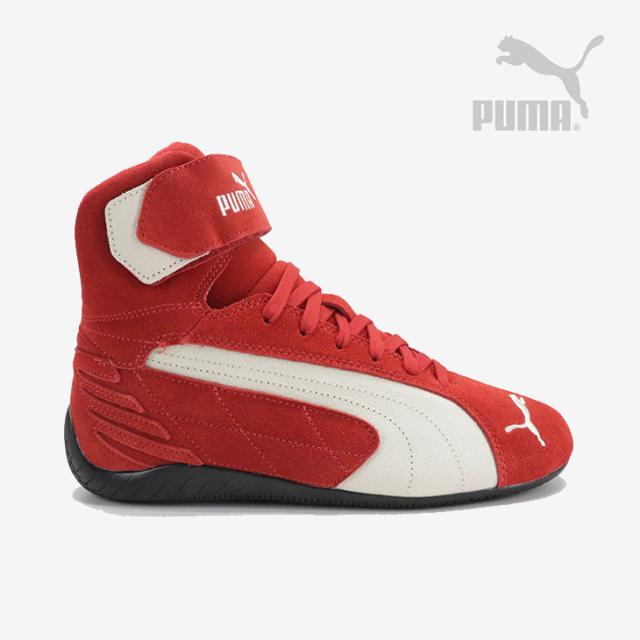 ・PUMA｜Speedcat Mid Suede/ プーマ/スピードキャット ミッド スエード/レッドｘウォームホワイト #