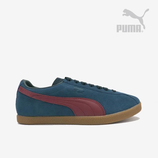 ・PUMA｜Brasil Suede/ プーマ/ブラジル スエード/ペルシアンブルーｘチームリーガルレッド #