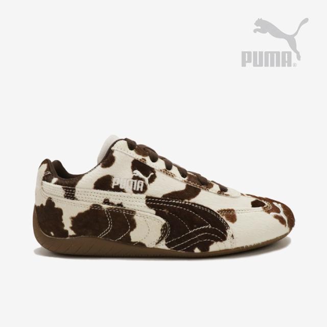 ・PUMA｜W Speedcat Cow Pony Hair/ プーマ/スピードキャット カウ ハラコ/チョコレートブラウンｘガム #