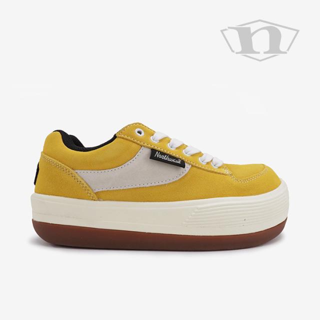 ・NORTH WAVE｜Espresso Suede/ ノース ウェーブ/エスプレッソ スエード/イエローｘホワイト #