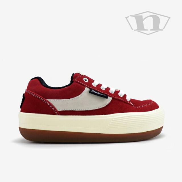 ・NORTH WAVE｜Espresso Suede/ ノース ウェーブ/エスプレッソ スエード/レッドｘホワイト #