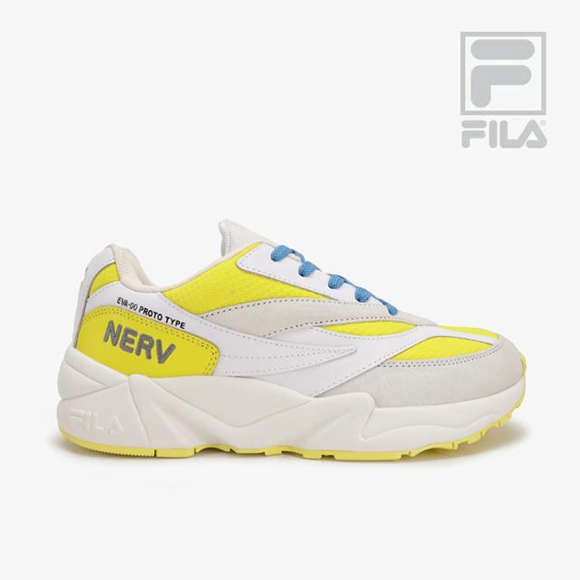 ・FILA｜ｘEvangelion Venom Radio Eva The 30/ フィラ/エヴァンゲリオン ベノム ラジオ エヴァ/ホワイトｘイエロー #