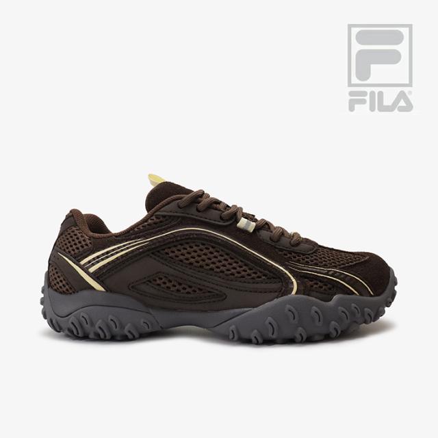 ・FILA｜Echappe MS LJ Mesh/ フィラ/エシャペ メッシュ レース/ブラウンｘブラウン #