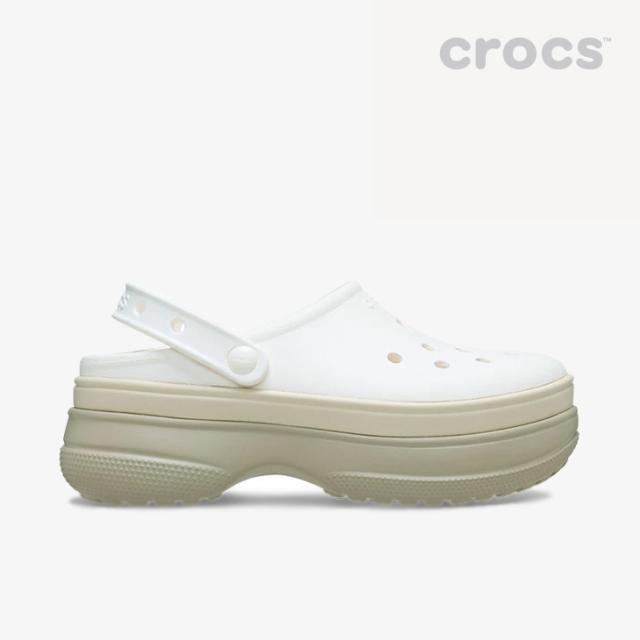 ・CROCS｜Classic Stacked Clog Platform/ クロックス/クラシック スタックド クロッグ/チョーク #