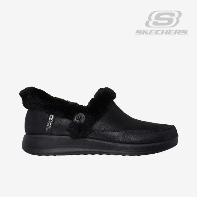 ・SKECHERS｜W Slip-Ins Cozy Escape/ スケッチャーズ/スリップインズ コージー エスケープ/ブラック #