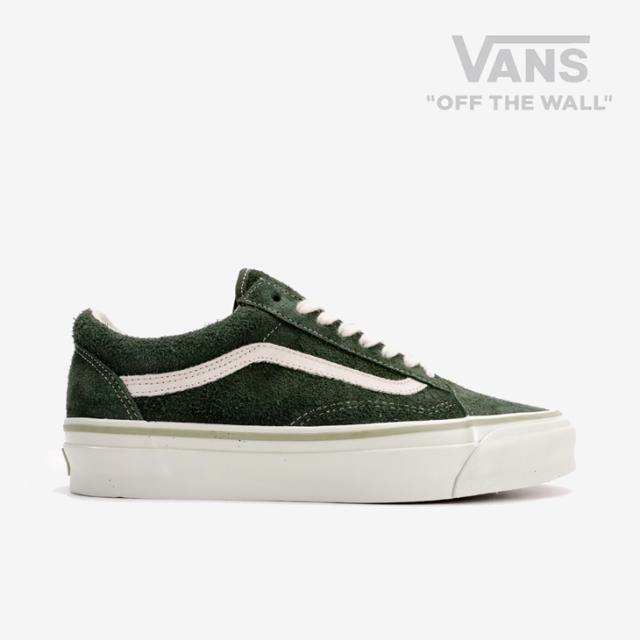 ・VANS Premium｜Old Skool Lx Shag Suede/ ヴァンズ/プレミアム オールド スクール ラックス シャグギー スエード/ケルプ #
