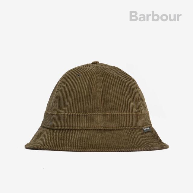 ・BARBOUR｜Westdale Corduroy Bucket Hat/ バブアー/ウエストデール コーヂュロイ バケット ハット/オリーブ #