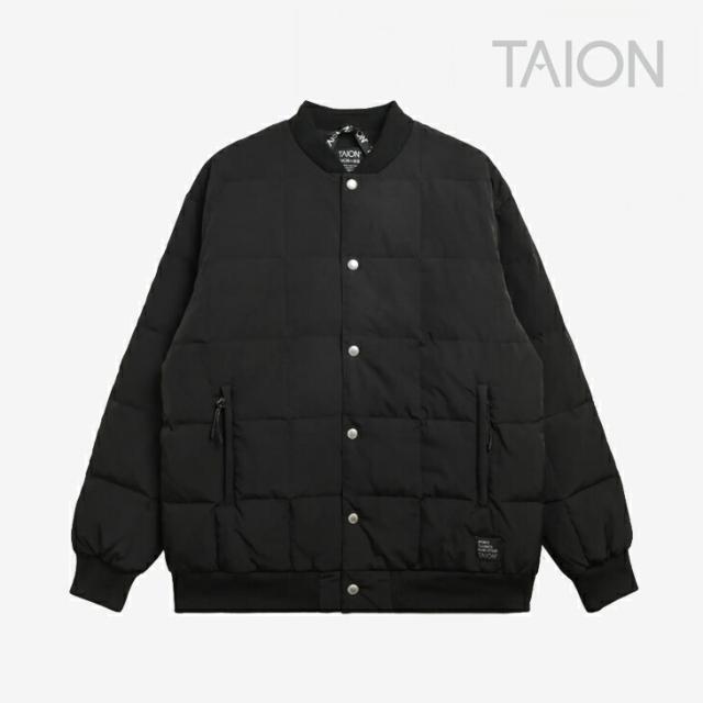 ・TAION｜Sports Classic Stadium Down Jumper/ タイオン/スポーツ クラシック スタジアム ダウン ジャンパー ジャケット/ブラック #