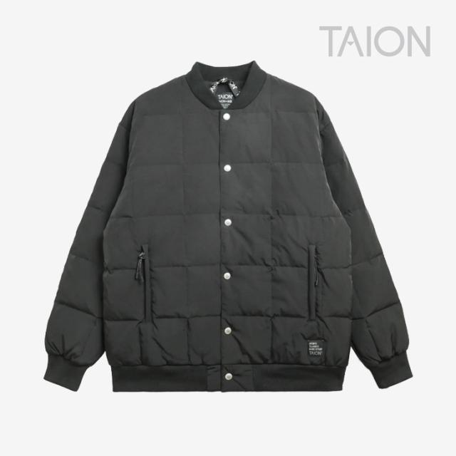 ・TAION｜Sports Classic Stadium Down Jumper/ タイオン/スポーツ クラシック スタジアム ダウン ジャンパー ジャケット/ダークチャコール #