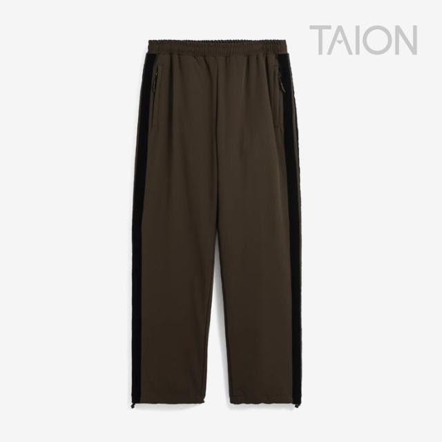 ・TAION｜Japan Special Track Down Pants/ タイオン/ジャパン スペシャル トラック ダウン パンツ/ダークチョコ #