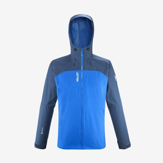 ・MILLET｜Seneca Gore-Tex 2L Hiking Jacket All-Weather/ ミレー/セネカ ゴアテックス 2レイヤー ハイキング ジャケット オール ウェザー/アイコンブルーｘダークデニム #